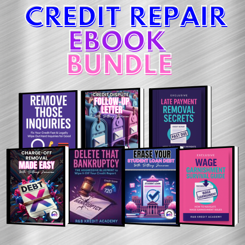 DIY Credit Repair eBook Bundle (Mentor Edition) – R&B Family Solutions